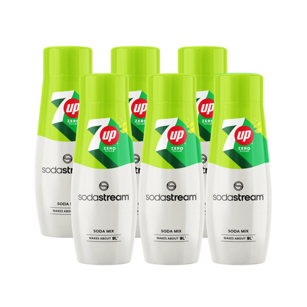 7 Up Free Syrup 6 Pack – SodaStream New Zealand