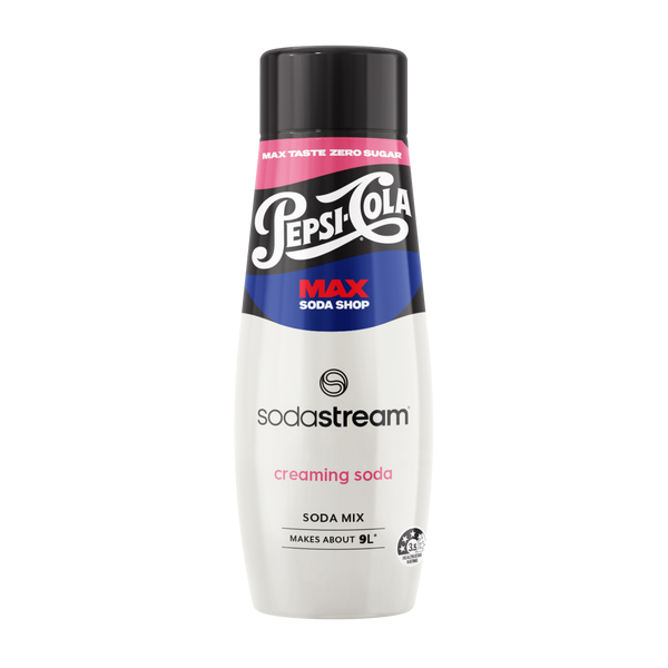 Pepsi Max Cream Soda Syrup – SodaStream New Zealand